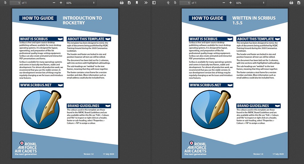 RAFAC "How To Guide" Templates - The Staff Mess - Air Cadet Central