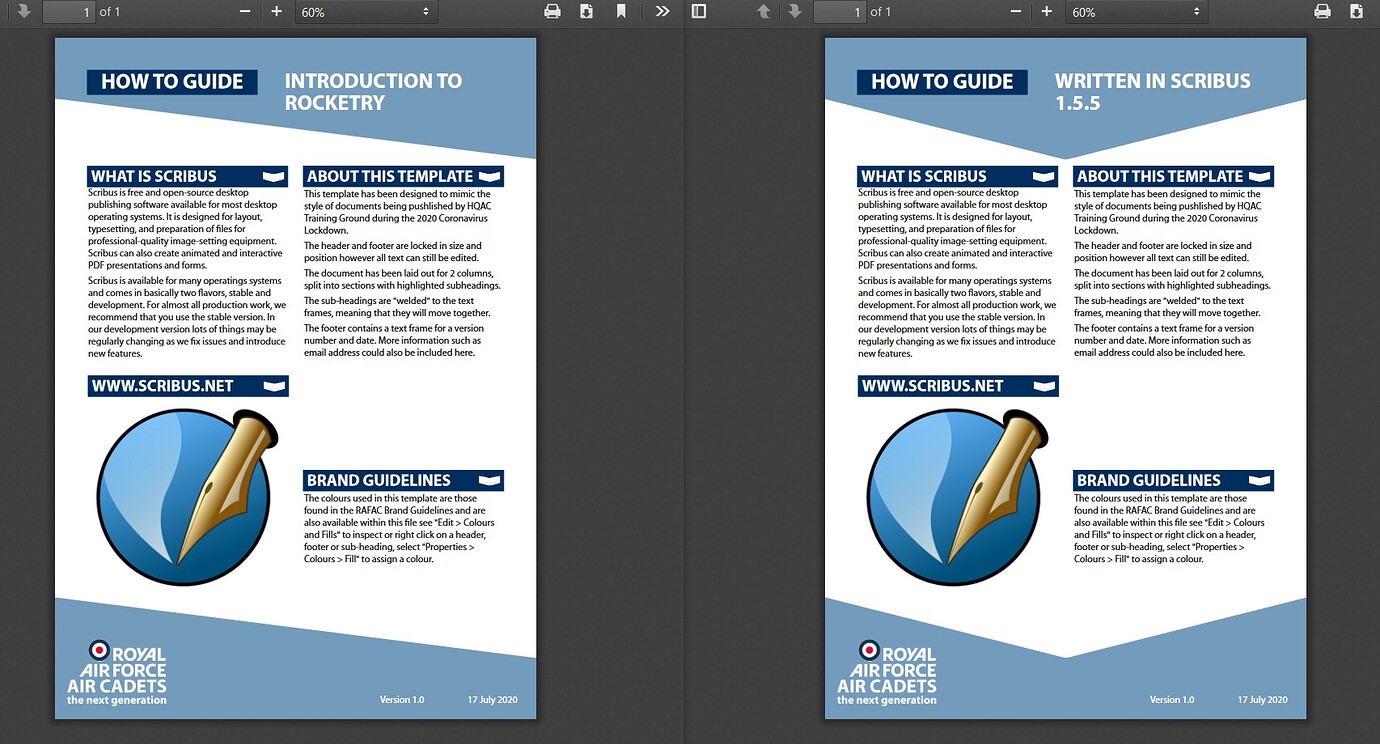 RAFAC "How To Guide" Templates - The Staff Mess - Air Cadet Central