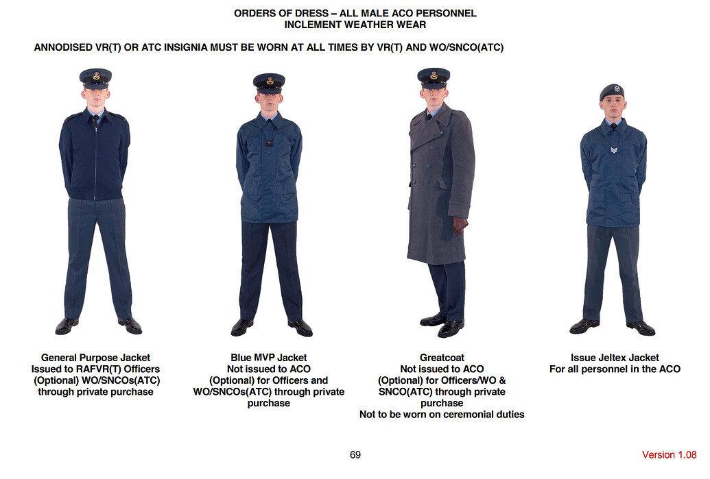 FW Jackets - The Staff Mess - Air Cadet Central